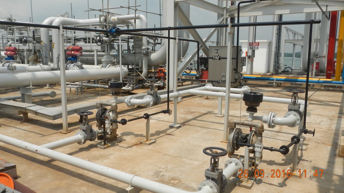Pipeline At Oil Terminal – A.K.K. ENGINEERING SDN. BHD.